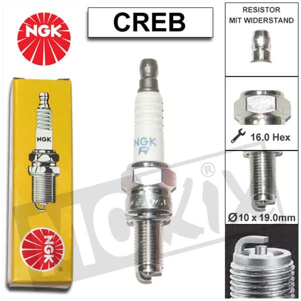 SPARK PLUG VESPA LX 4-stroke 2V NGK CR 8EB