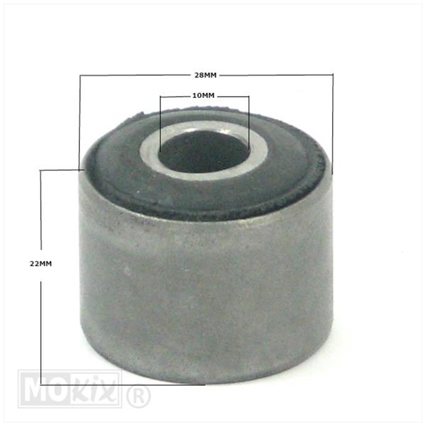 MOTOR SILENT BLOCK SYM ALLO 28x10x22mm